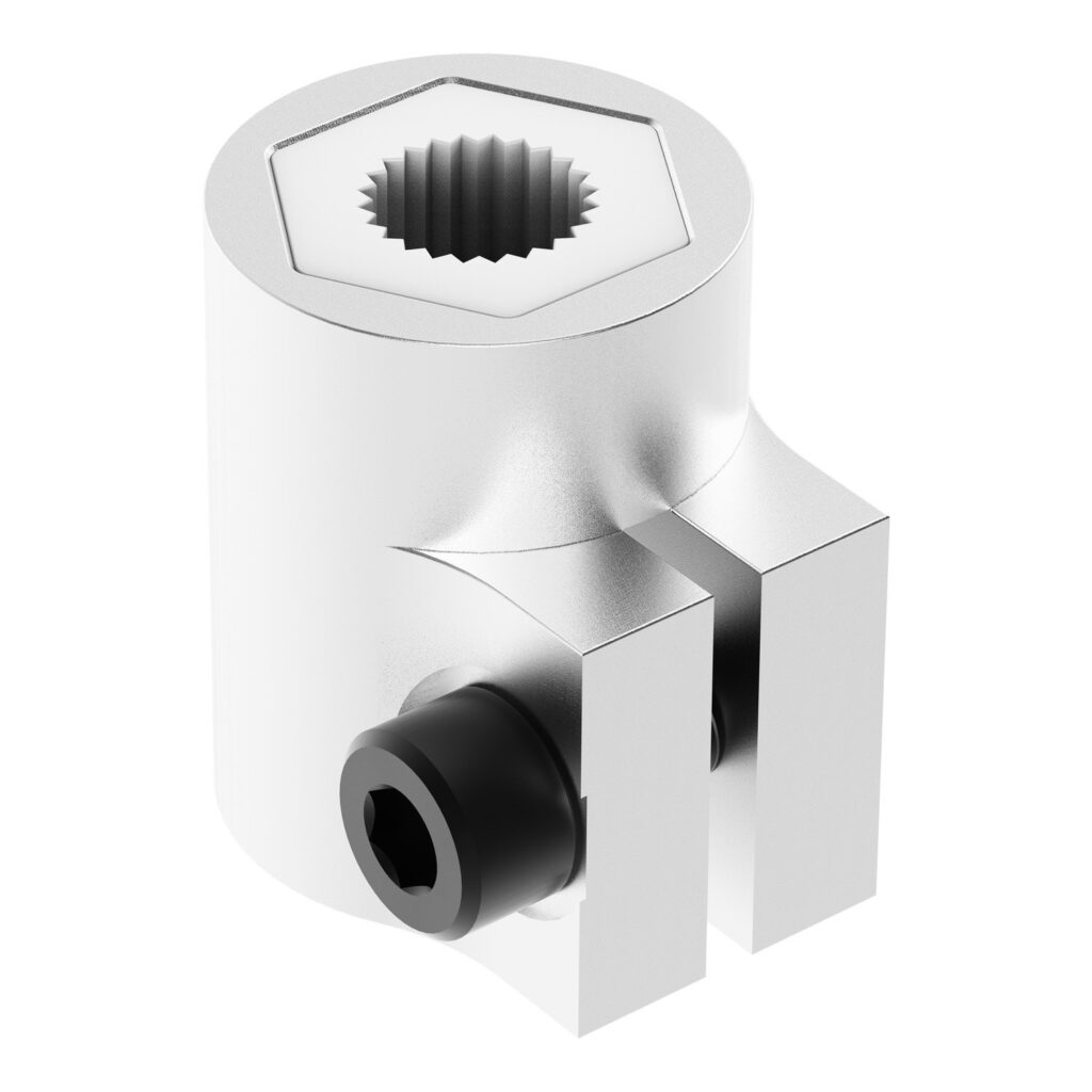 servo connection - clamp tightening screw - Steplab