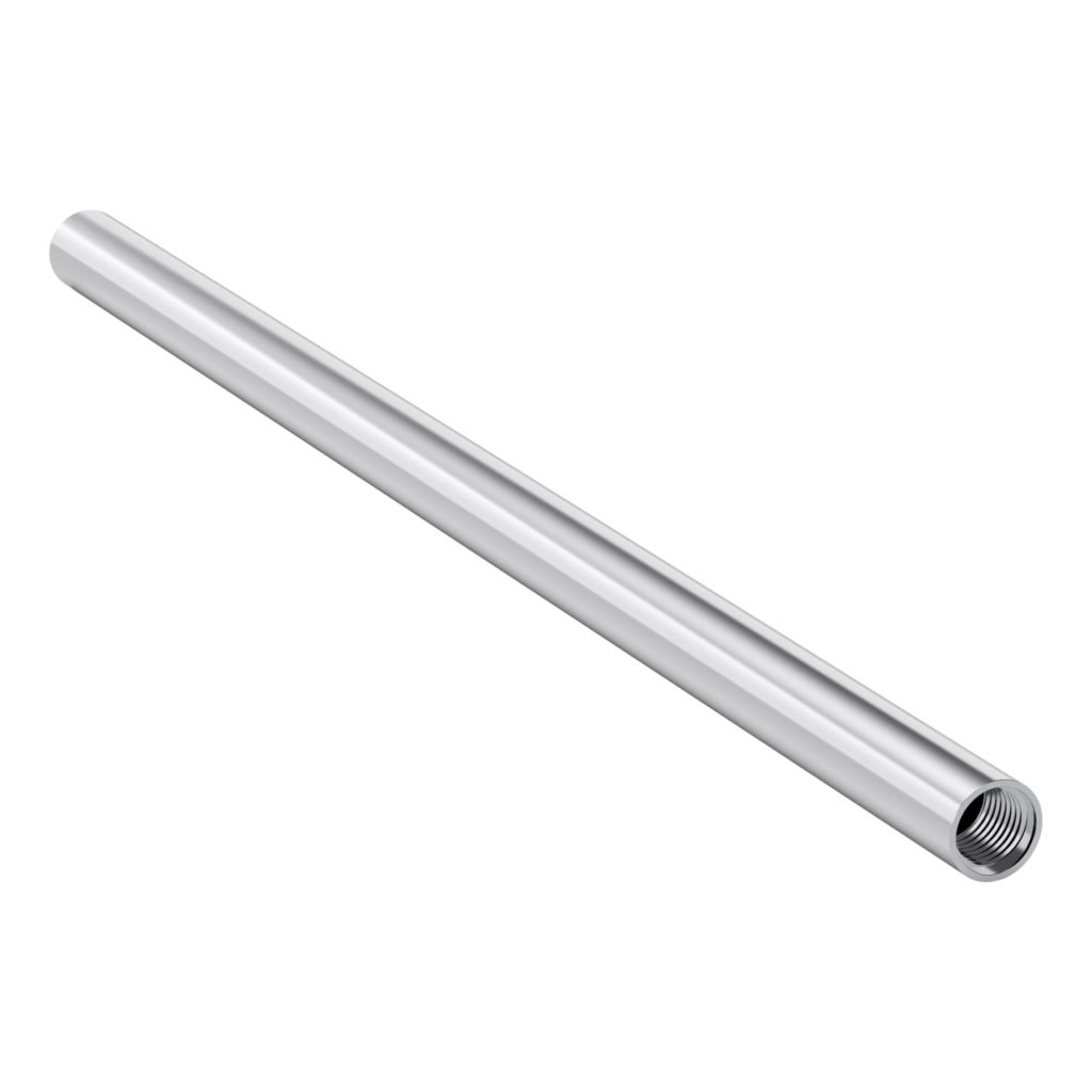 4101 Series Aluminum Tube for Lead Screw Square Nut (10mm ID x 14mm OD ...