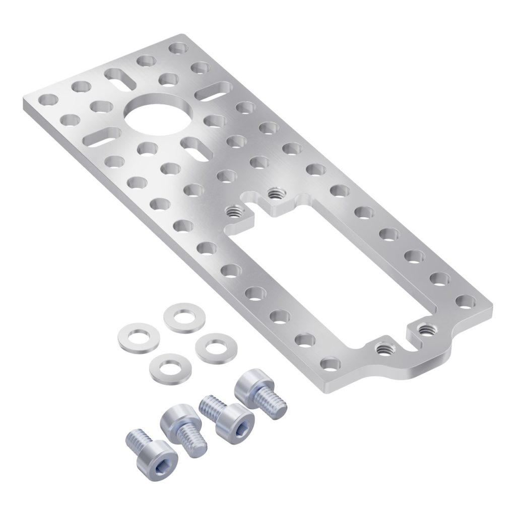 1800 Series Servo Pattern Plate (For Standard Size Servos) - Steplab