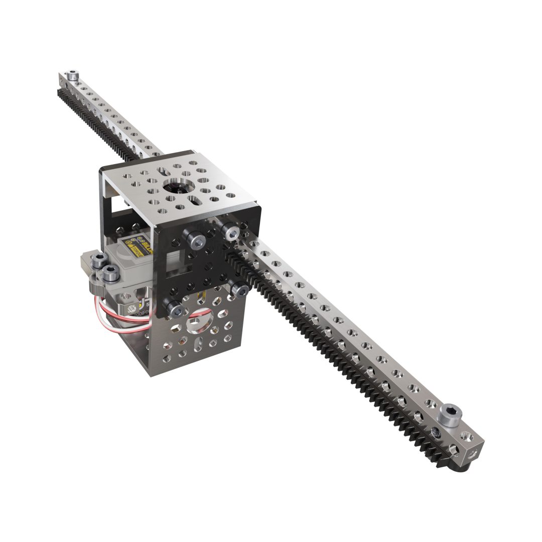 Servo-Driven Gear Rack Kit (Hitec HS-788HB Servo, Single Gear Rack ...